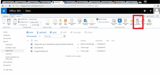 Nintex Workflow Send An Email Using Sharepoint 2013 Or Office 365 